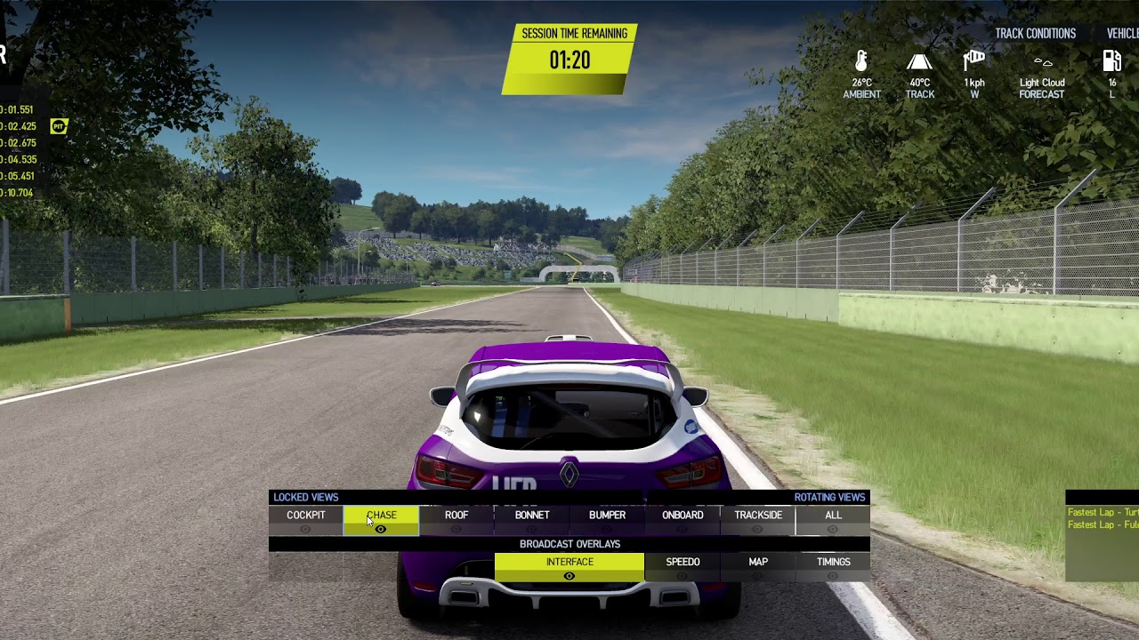 Monday evening Clio Cup racing with the boys - YouTube