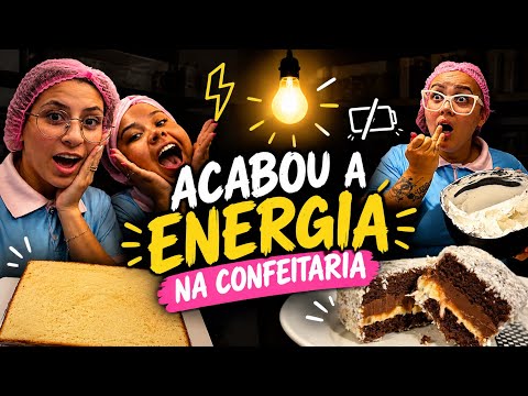 VLOG| UMA MANHÃ SEM LUZ NA CONFEITARIA, CONO FIZEMOS??? 
