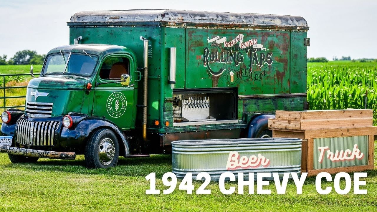 Rat Rod Beer Truck - 1942 Chevy Coe - YouTube