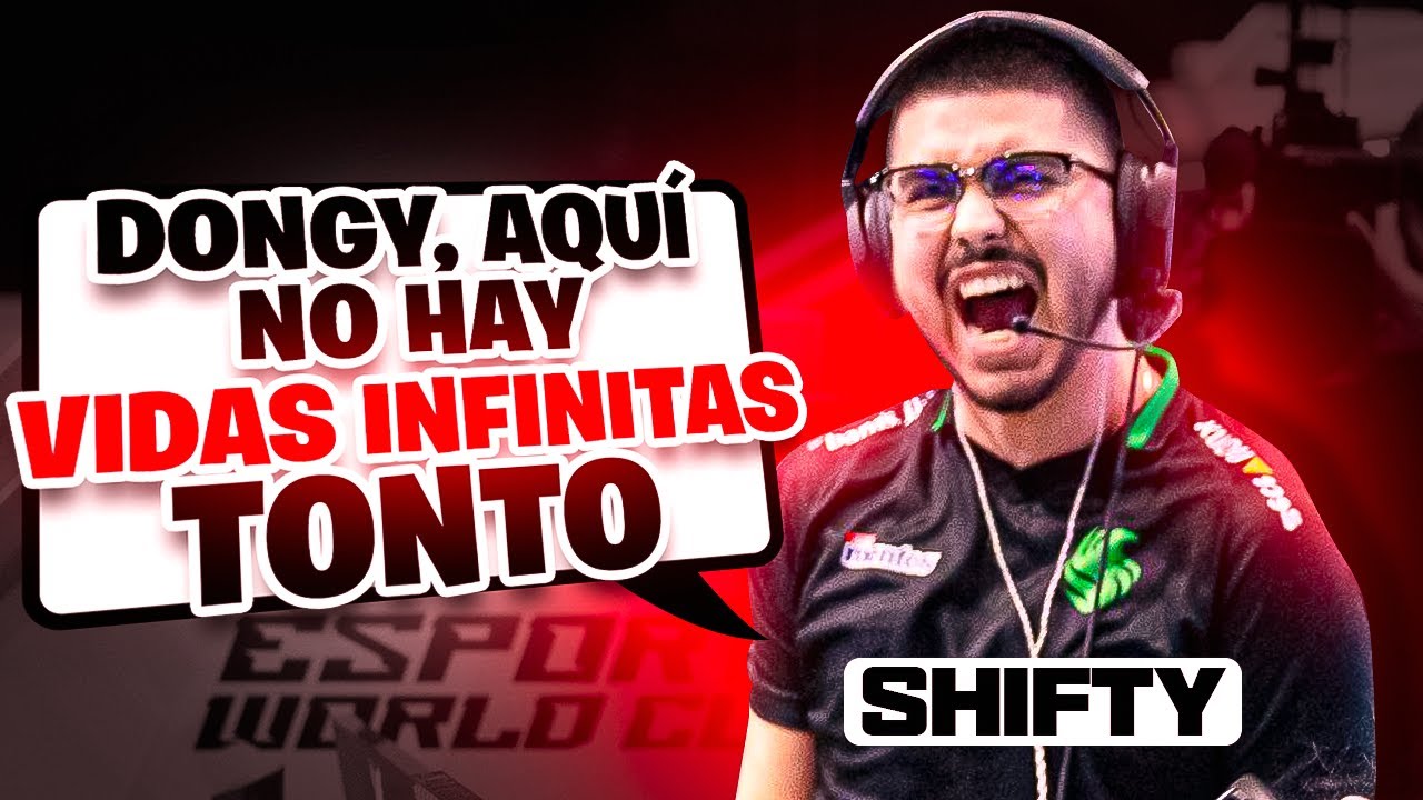 SHIFTY LE TIRA A DONGY POR NO SABER JUGAR A BATTLE ROYALE EN ESTE ...