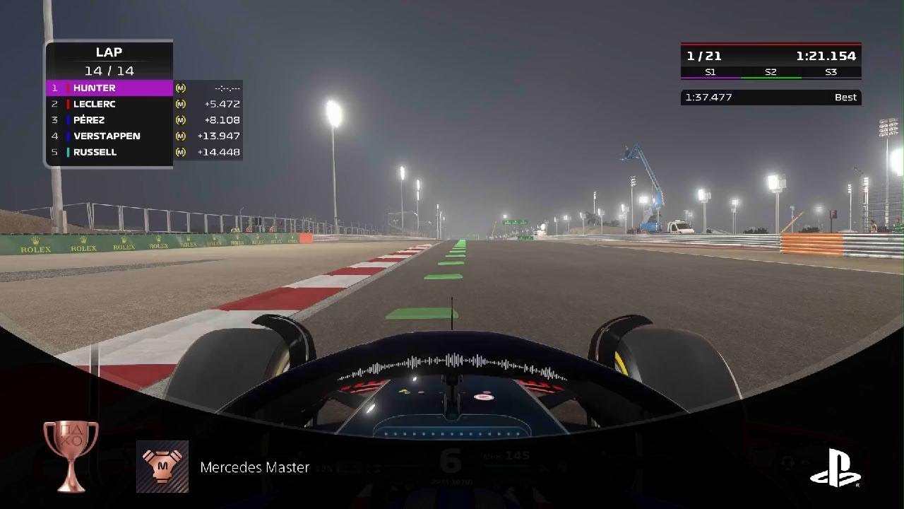 F1 22 Mercedes Master Trophy - YouTube