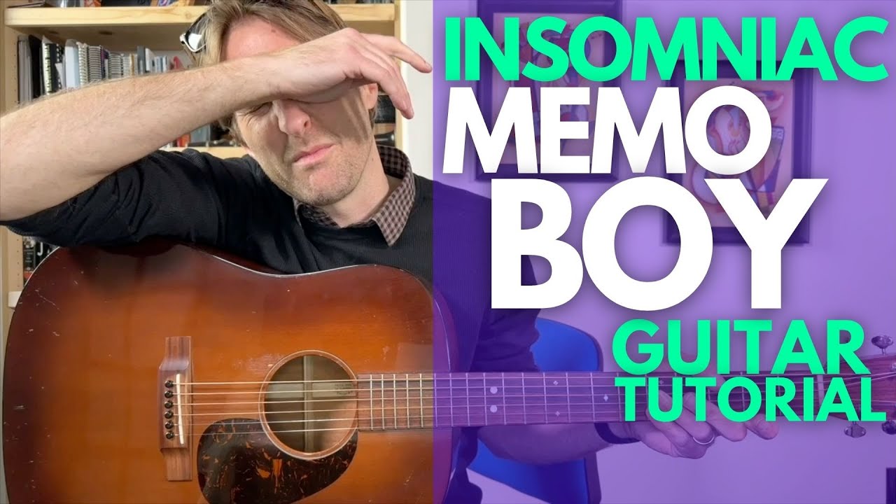 Insomniac by Memo Boy Guitar Tutorial - Guitar Lessons with Stuart ...