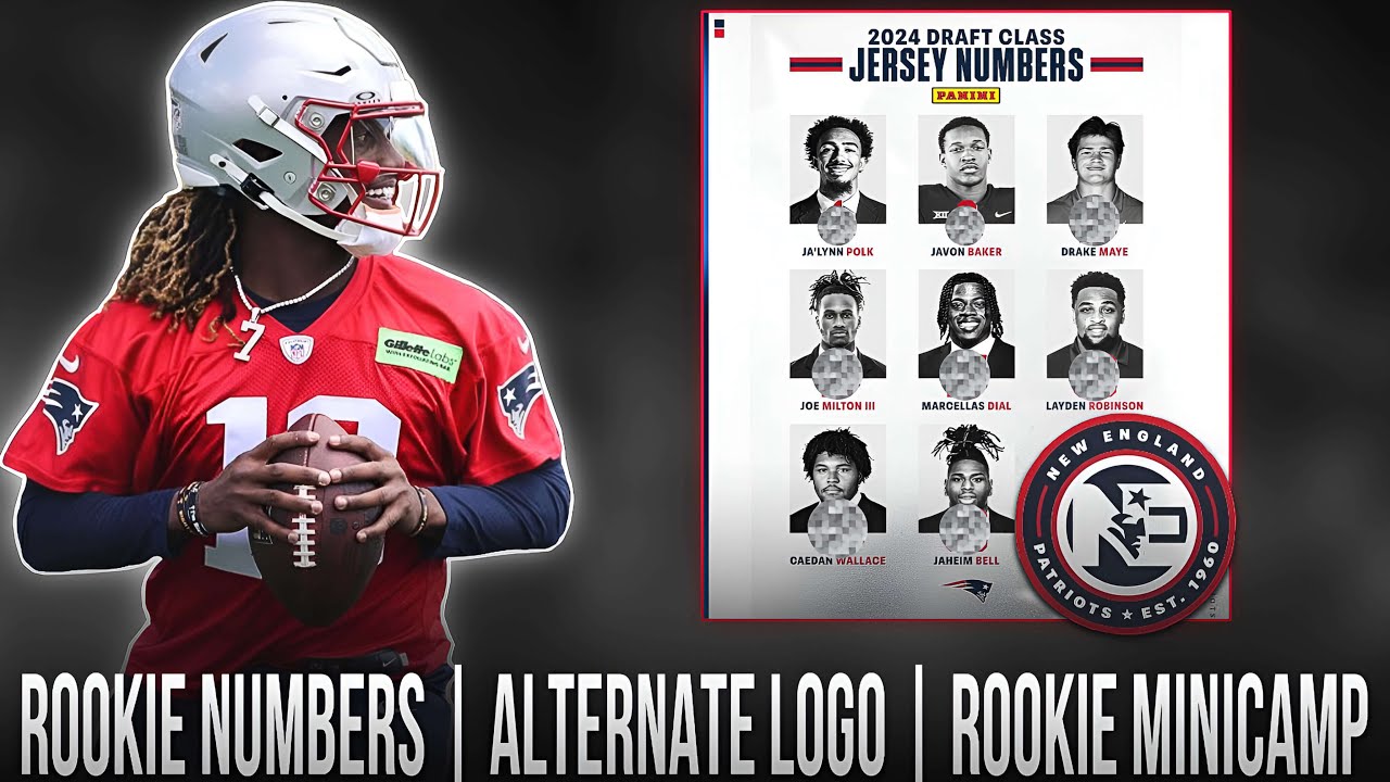 LIVE| First look at Patriots Rookie Minicamp | Alternate Logo | Rookie ...