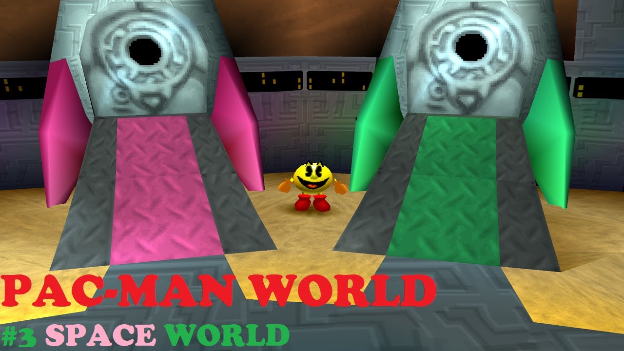 [PSX Longplay 100%] Pac-Man World - #3 Space World - YouTube