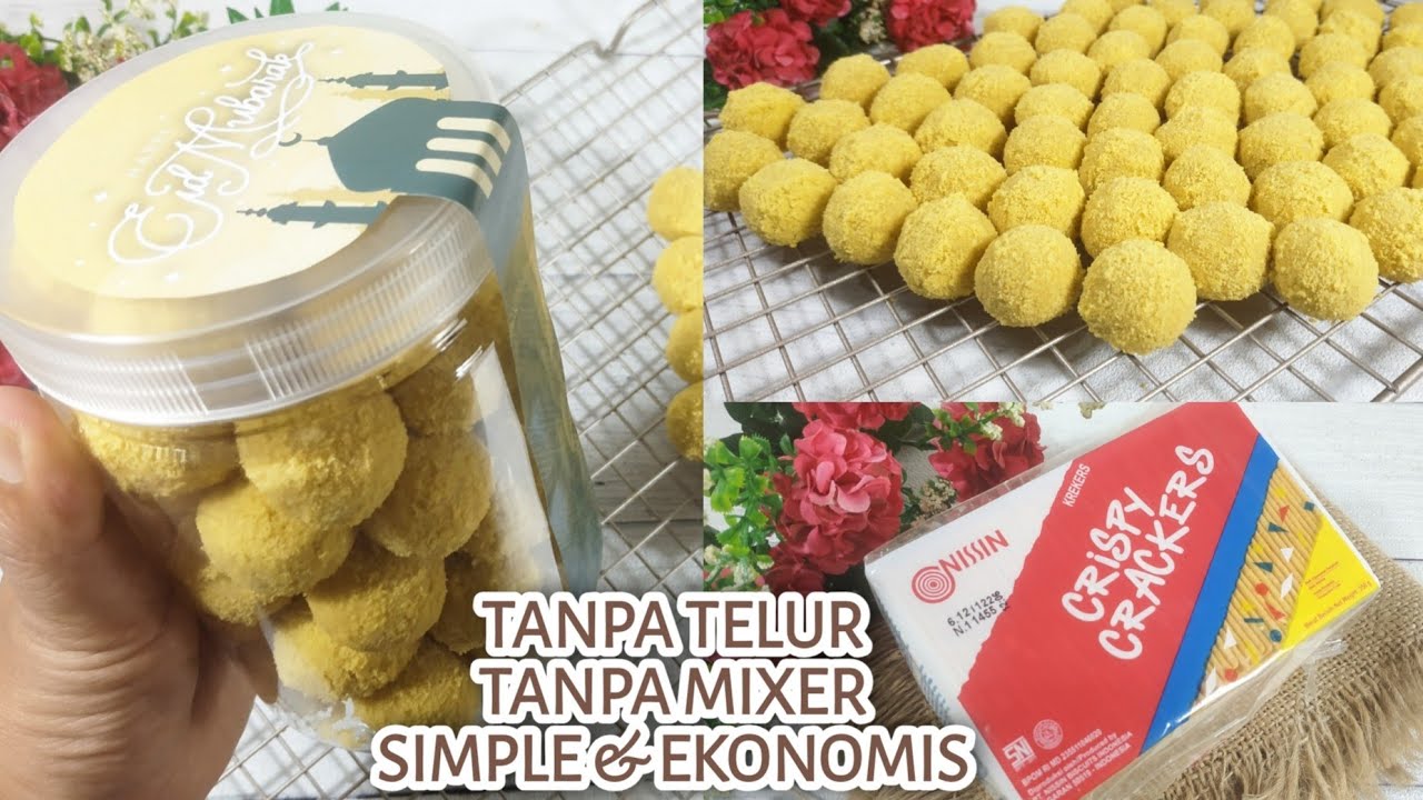 MANIS DAN GURIHNYA BIKIN NAGIH‼️ KUE KERING CRISPY CRACKERS - YouTube