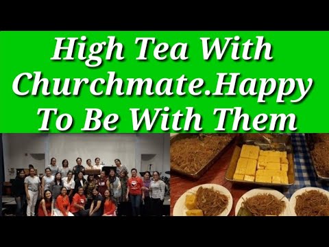 Ofw Life:High Tea after church service - YouTube