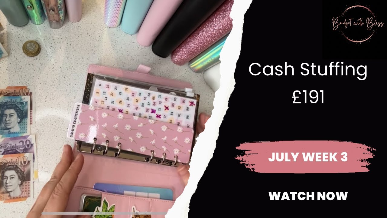 Weekly Cash Stuffing £191 | Cash Envelope System | UK Budgeter ...
