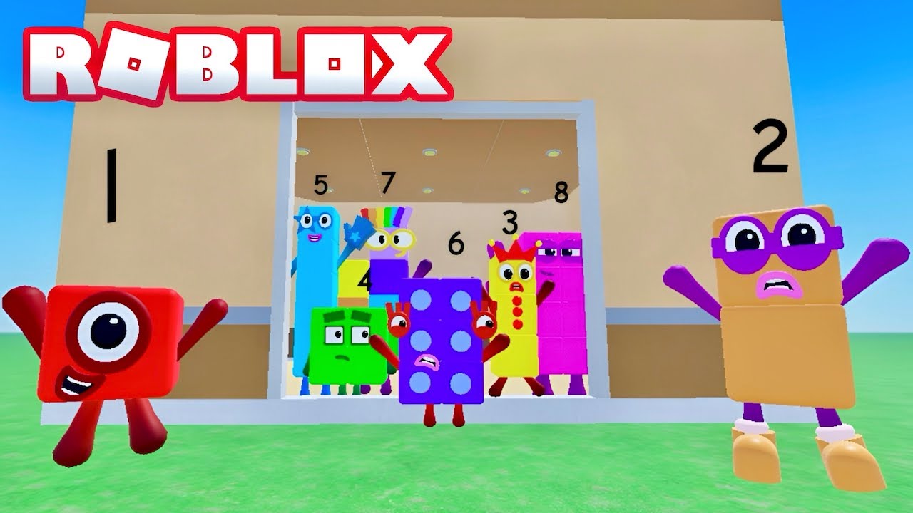 The Numberblock ELEVATOR | Roblox - YouTube