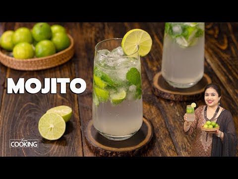 Virgin Mojito Recipe | Non-Alcoholic Summer Drink Recipe | Mint & Lime Cooler