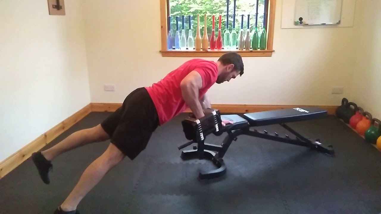 2 Point Plank Row - YouTube