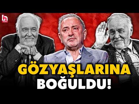 GÖZYAŞLARI SEL OLDU AKTI! Fatih Altaylı yakın dostu İlber Ortaylı'ya Halk TV'de ağlayarak veda etti!