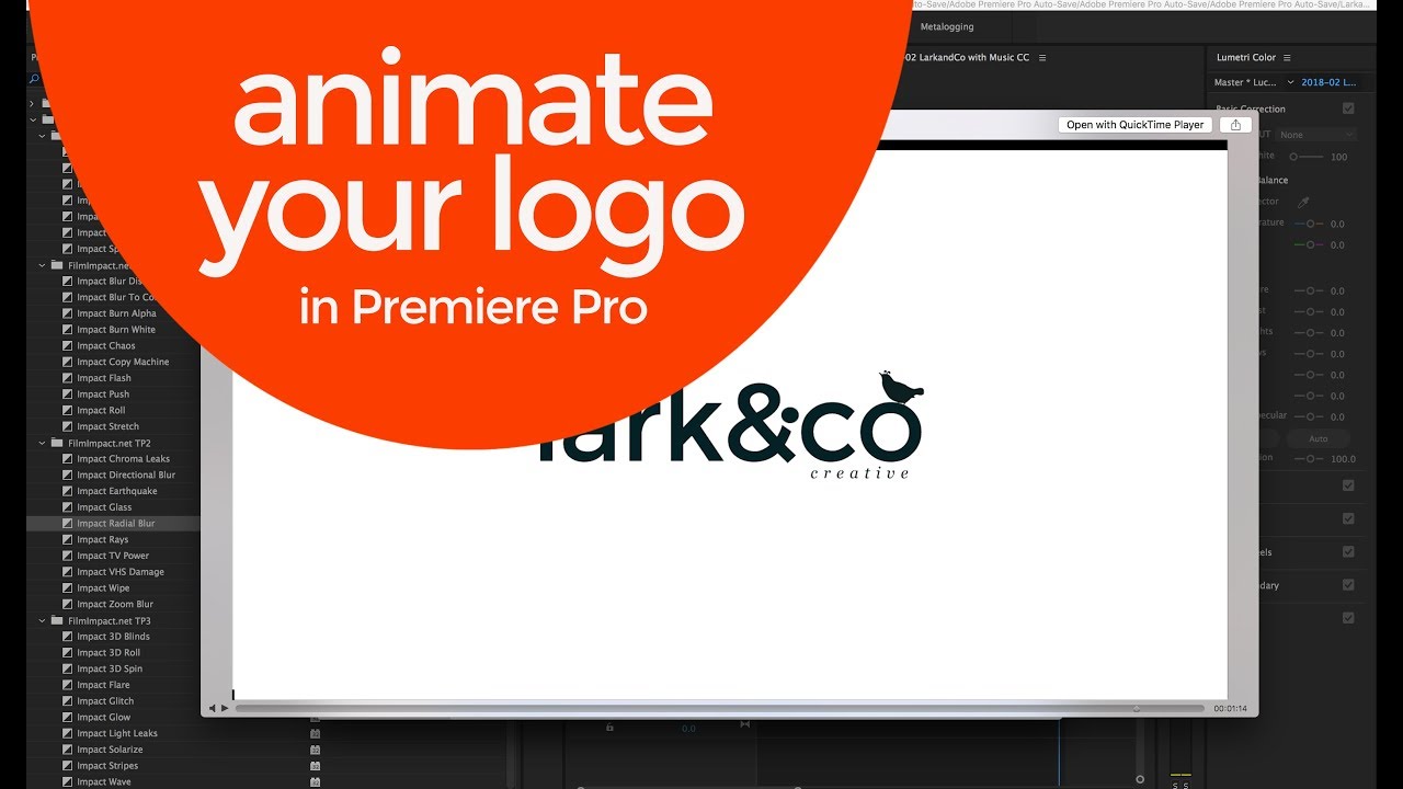 Use Your Logo to Create An Animated Bumper for Videos - YouTube