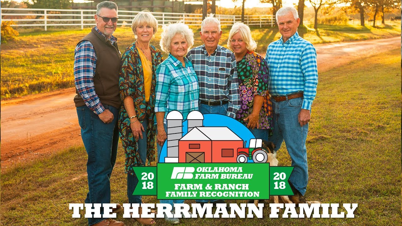 The Herrmann Family - Oklahoma Farm Bureau District 9 Farm and Ranch ...