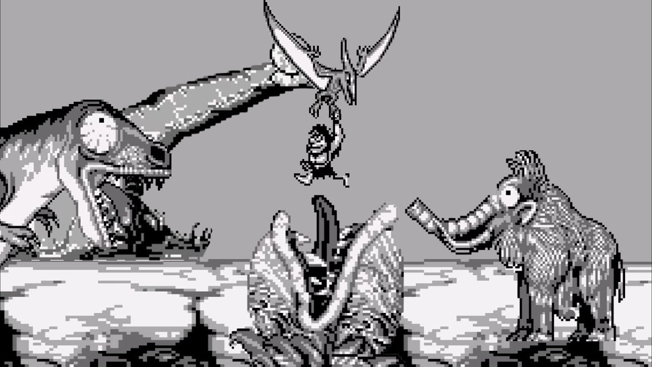 Joe & Mac: Caveman Ninja (Game Boy) All Bosses (No Damage) - YouTube
