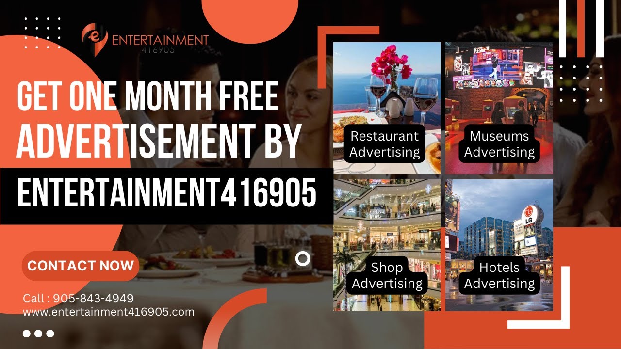 Get One Month Free Advertisement by Entertainment416905 - YouTube