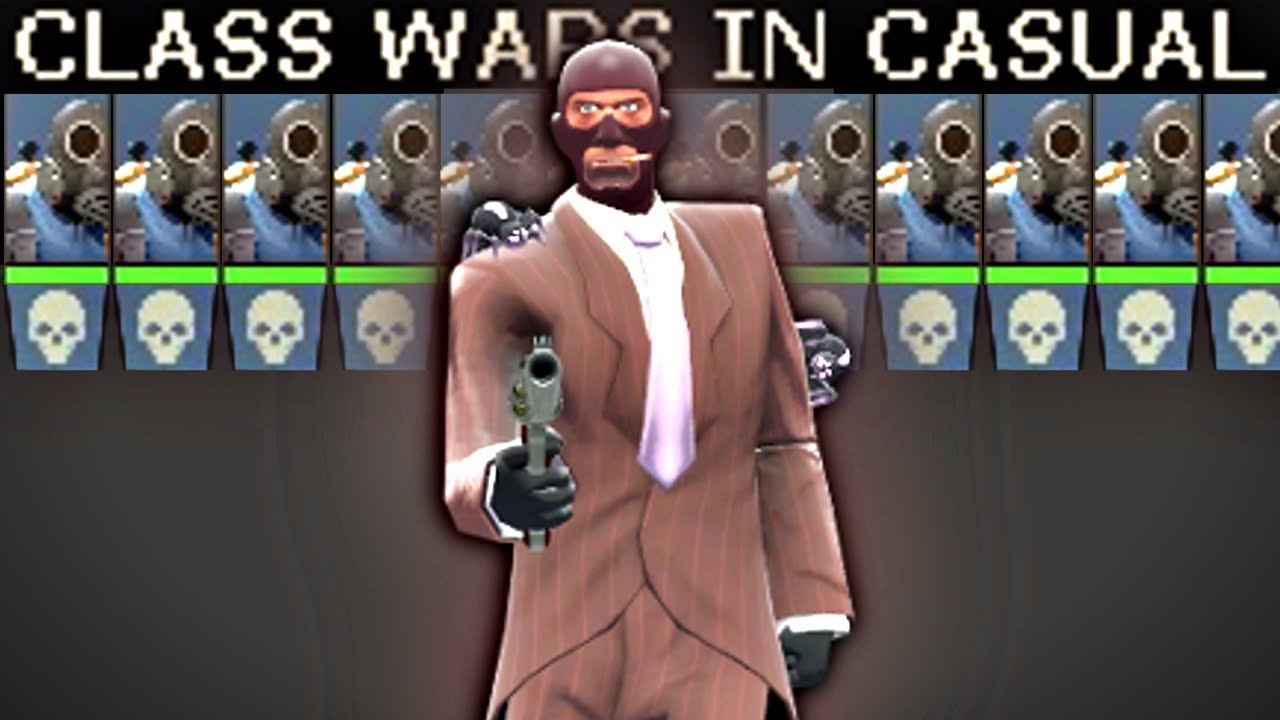12 Spies VS 12 Pyros🔸Class Wars in Casual (TF2 Gameplay) - YouTube