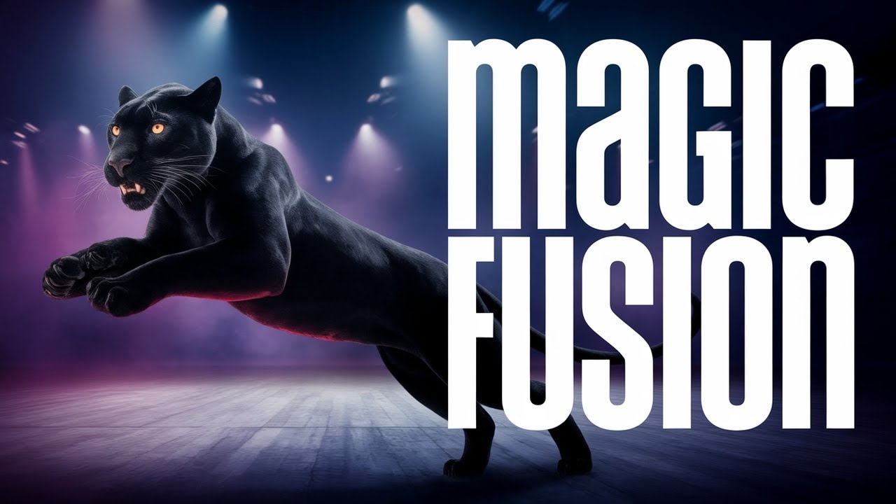 The Men Performs a fusion with Panther #americasgottalent #magic - YouTube