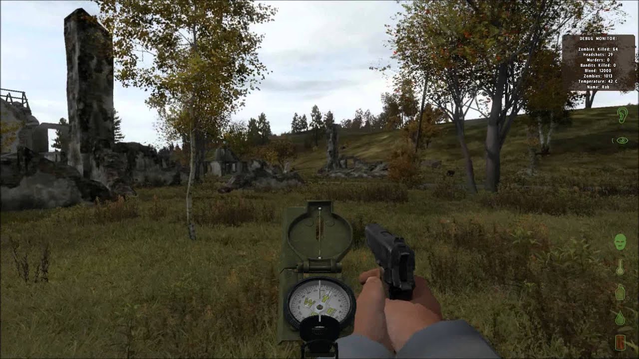 DayZ 1080p - Episode 2 Part 3 (11 Player Group at Church Ruins & Novy ...