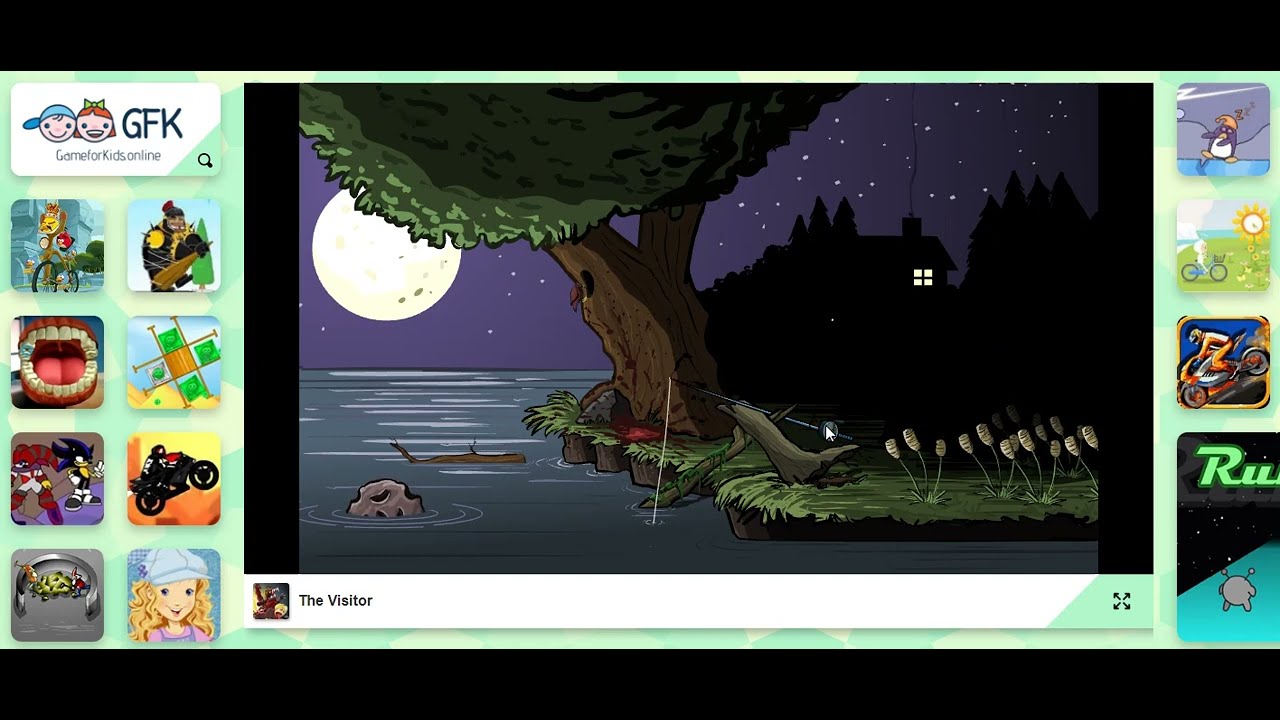 The Visitor - Flash game ! - YouTube