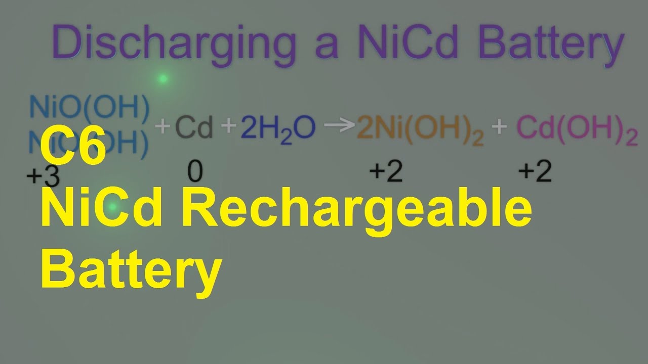 Nickel Cadmium Battery Reaction