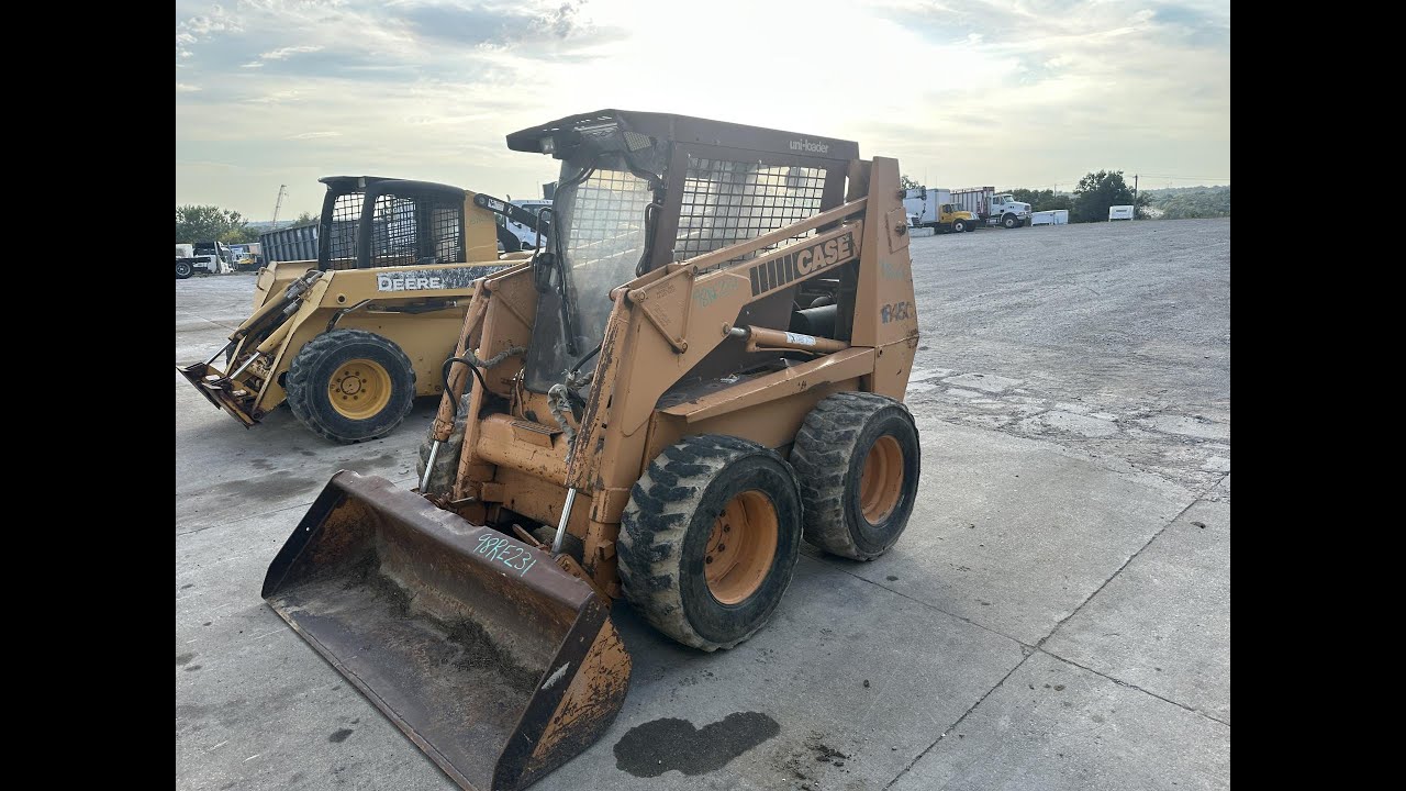 1998 Case 1845C - Equipment Parts Unit 98RE231 - YouTube