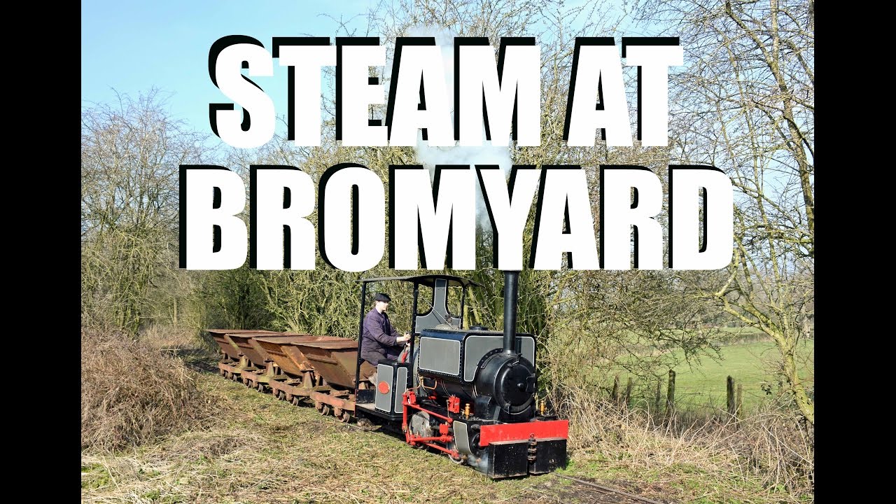 Bromyard and Linton Light Railway, 1st steam for over 40 years - YouTube