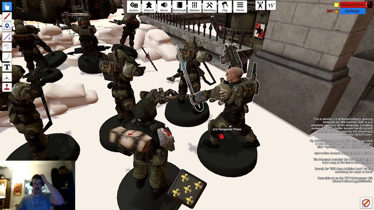 Warhammer 40k TTS Battle Report Imperial Guard Vs Tau Empire Kroot Wave ...