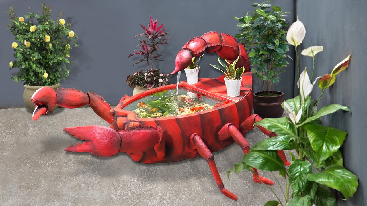 Remake your home with amazing scorpion aquarium | Garden décor ideas ...