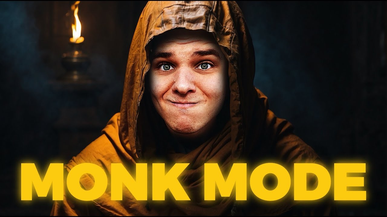 Going "Monk Mode" Is A FRAUD?? - YouTube