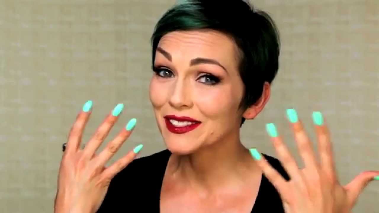 Kandee Johnson - Pulp Fiction Makeup Tutorial - YouTube