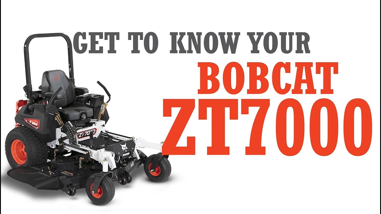 Get To Know The Bobcat ZT7000 Zero-Turn Mower - YouTube