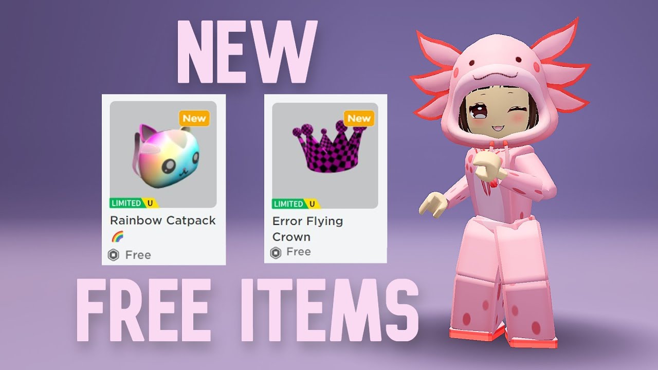 NEW FREE CUTE LIMITED ITEMS THAT YOU MUST GET IN ROBLOX! 😱💕 - YouTube