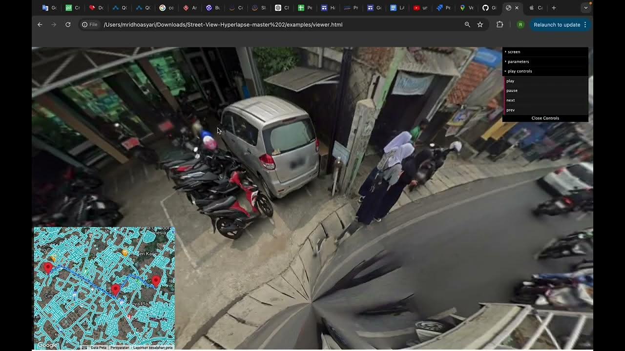 Track Google Maps - Virtual Tour Jalan Padasuka Cimahi Sampai Jalan ...