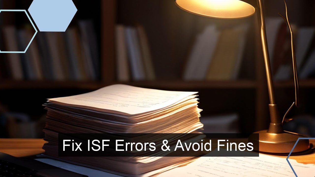 Correcting ISF Violations and Avoiding Customs Fines: A Comprehensive ...