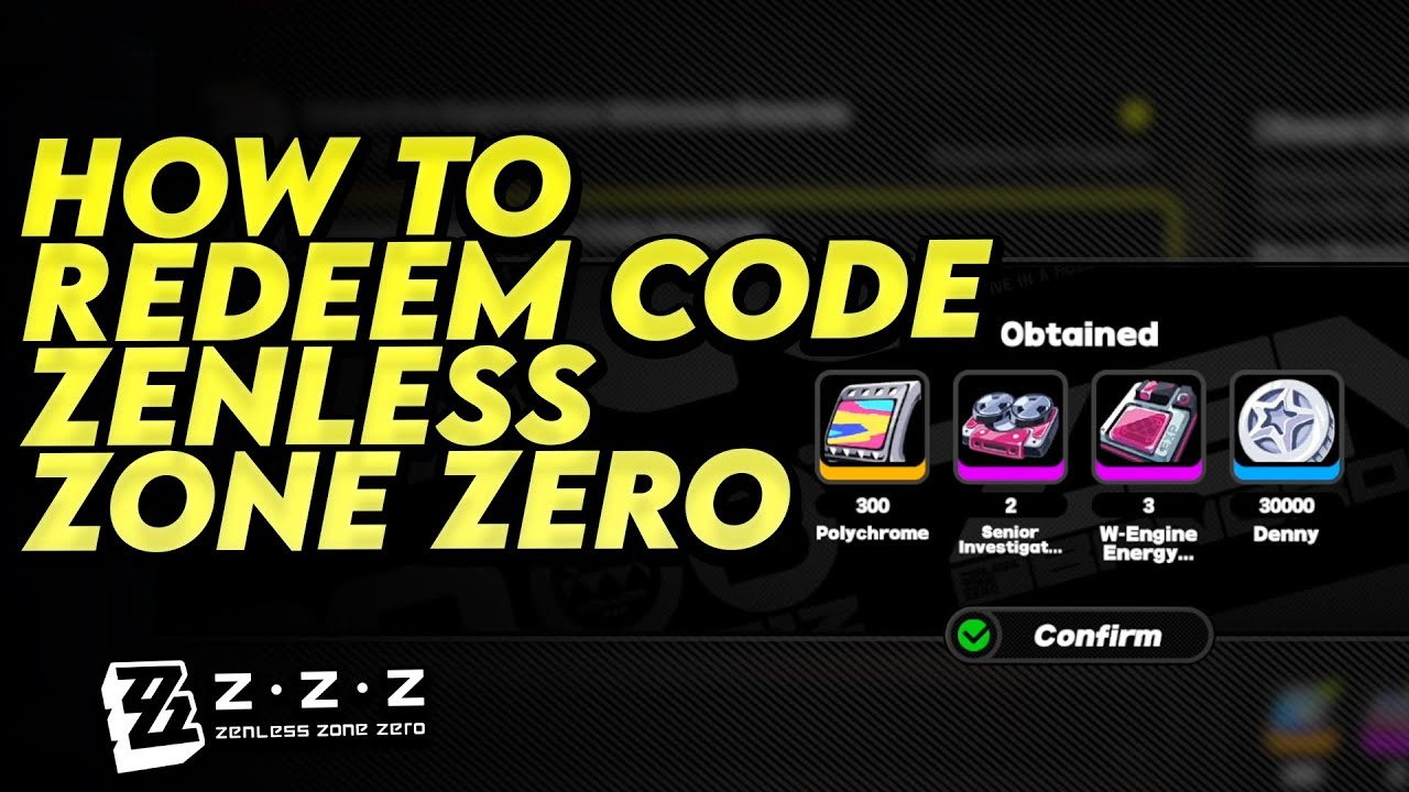 How To Redeem Code ZZZ | Zenless Zone Zero - YouTube