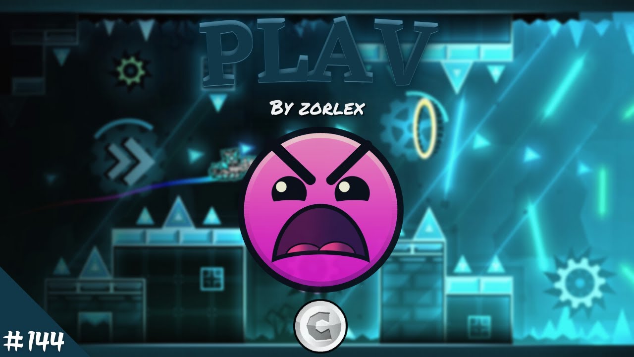Geometry Dash - Daily Level #144 PLAV 100% All Coins [Insane Level] By ...