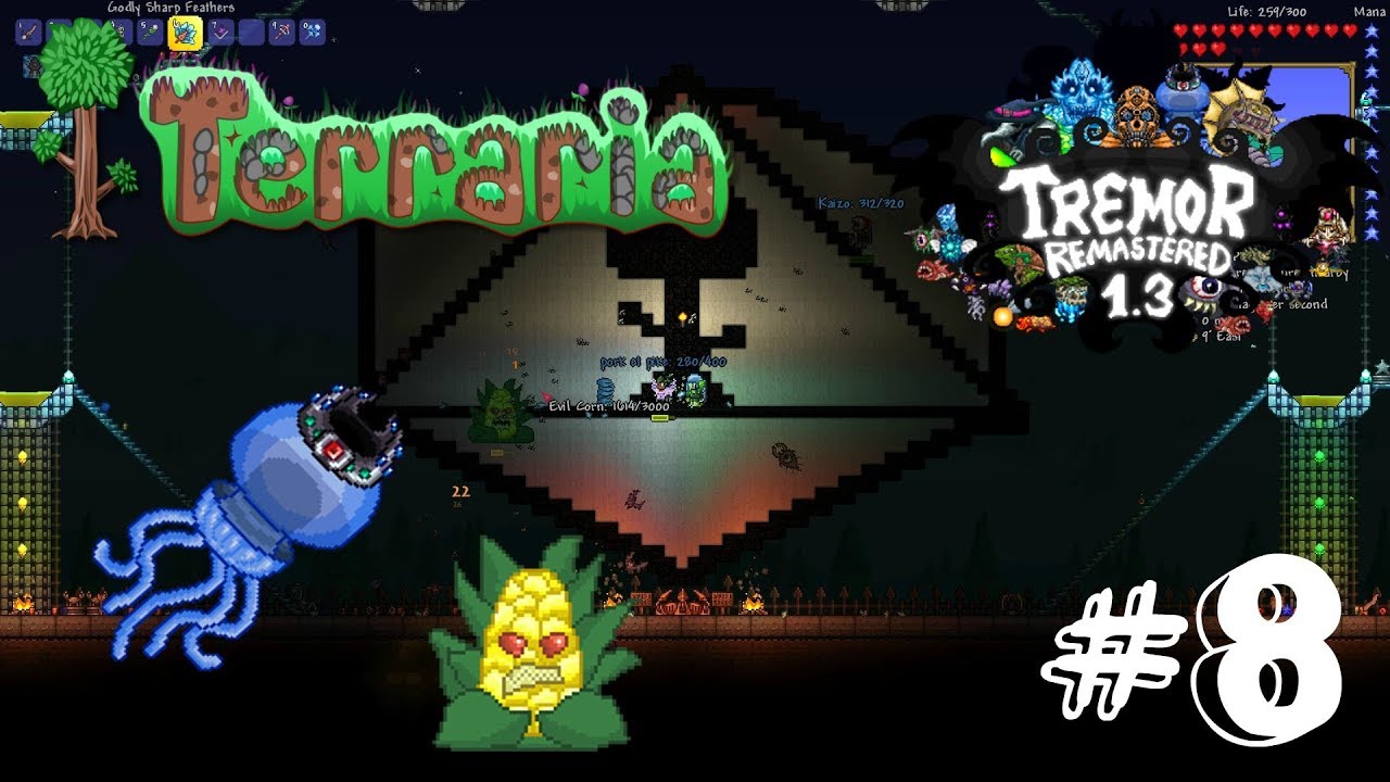 Terraria - Tremor Mod - FR - Ep.8 - Soirée Popcorn et Méduse - YouTube