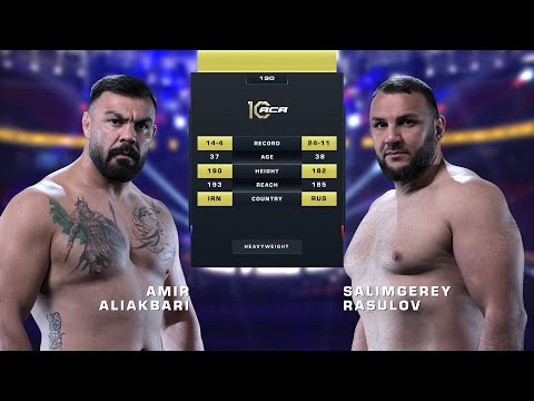 Амир Алиакбари vs. Салимгерей Расулов | Amir Aliakbari vs. Salimgerey Rasulov | ACA 190