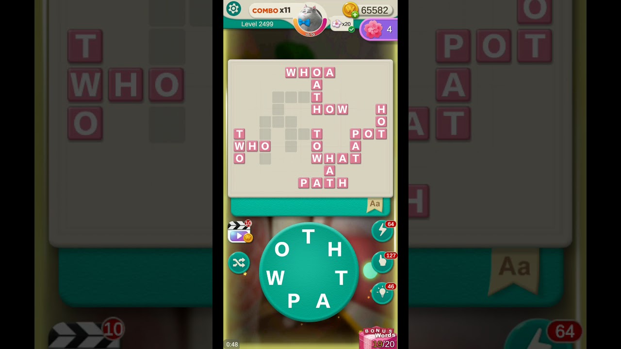 WORD VILLAS LEVEL 2499 ANSWERS - YouTube