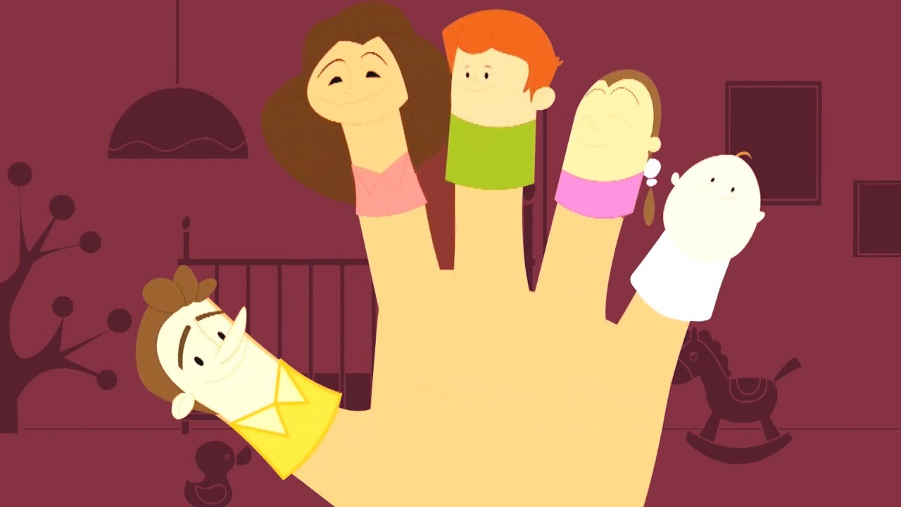 Finger Family Song, Baby Finger and Rhymes for Children - YouTube