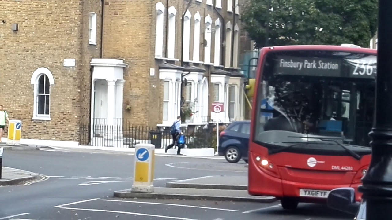 Enviro 200 Ex-First London Tower Transit DML44283 YX61FYF Route 236 ...