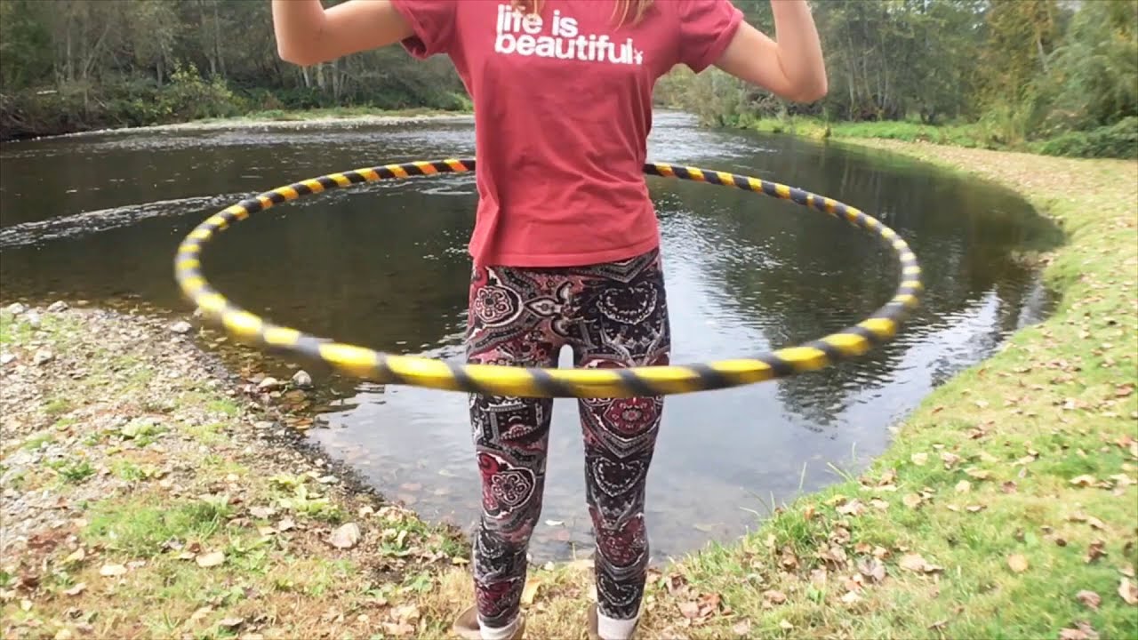 Hooping Tutorial - Learn Hula Hoop Simple Moves - Beginner Flow! - YouTube