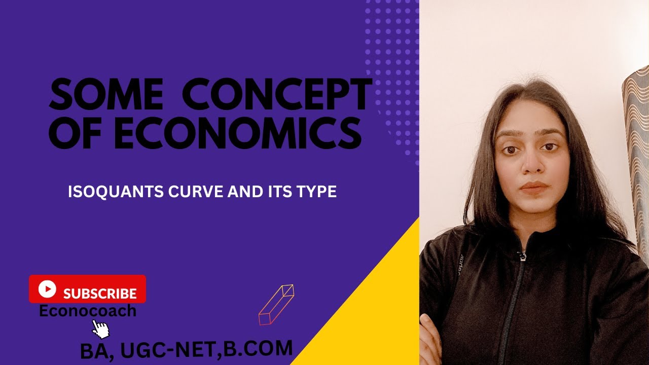 EXPLAIN ISOQUANT CURVE & ITS TYPES |MICRO ECONOMICS| UGC-NET, B.A, B ...