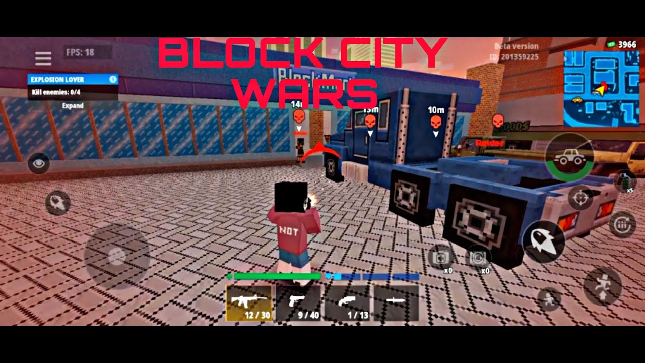 MINECRAFT | BLOCK CITY WARS | New update: New Mission 6 - YouTube