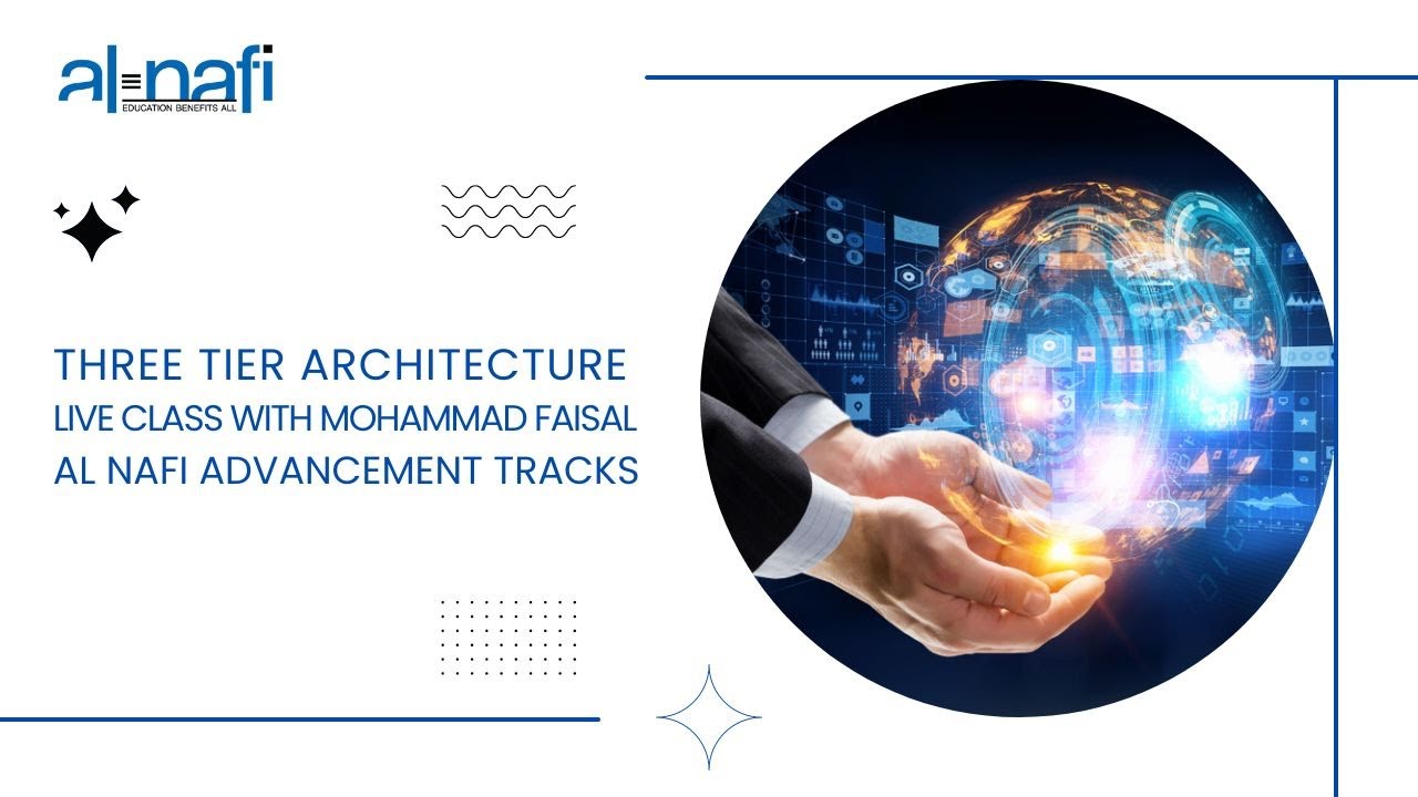 Three Tier Architecture | Live class with Mohammad Faisal | Al Nafi ...