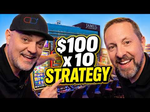 $1,000 Challenge: 10 Slot Machines, 10 Spins Each at Jamul