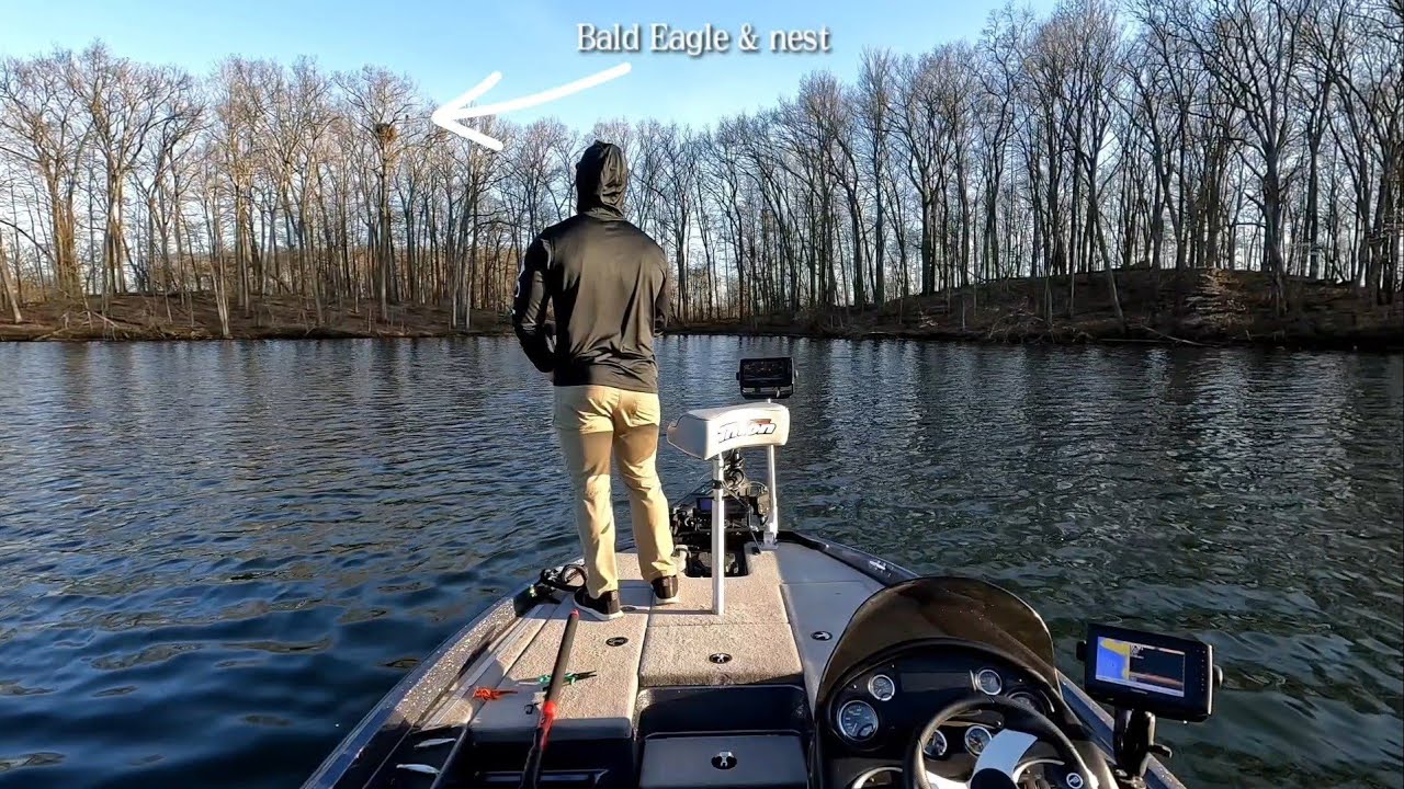 Kent Lake (Michigan) Bass Fishing (4/14/24) - YouTube