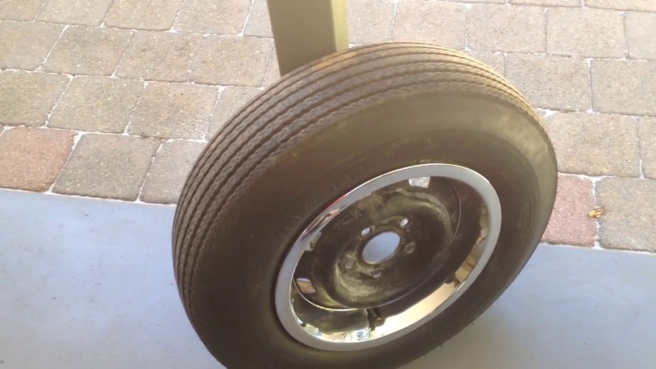 Original Torana Wheel and Tyre Circa 1970's - YouTube