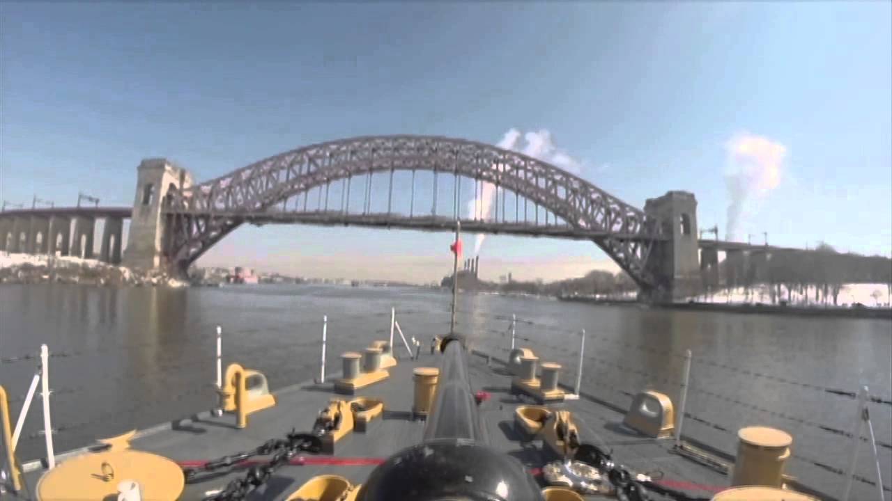 Coast Guard Cutter Seneca Underway - YouTube