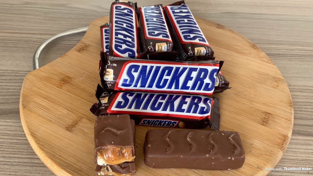 EVDE SNİCKERS TARİFİ!!! | Snickers Recipe (with English Subtitle) - YouTube